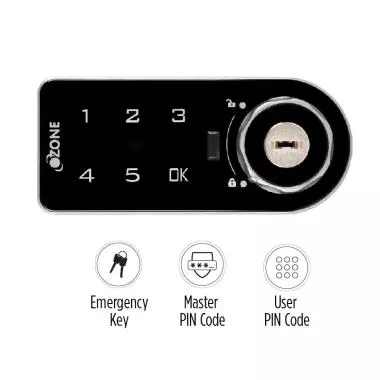 Buy Ozone OZFL-301 H-PK Furniture Lock Online in India at Best Prices