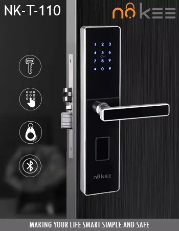 Buy Nokee NK-T-110 Smart Door Lock Card Capacity of 100 Online in India ...