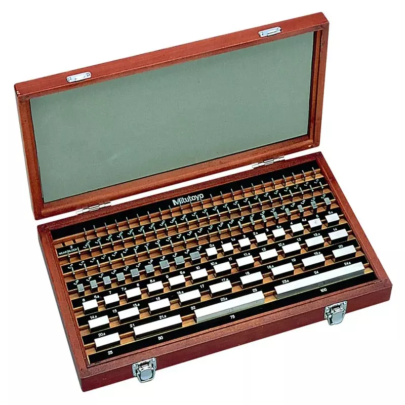 Buy Mitutoyo Gauge Block Sets K Grade, Steel, 516-937-60, (112 Blocks ...