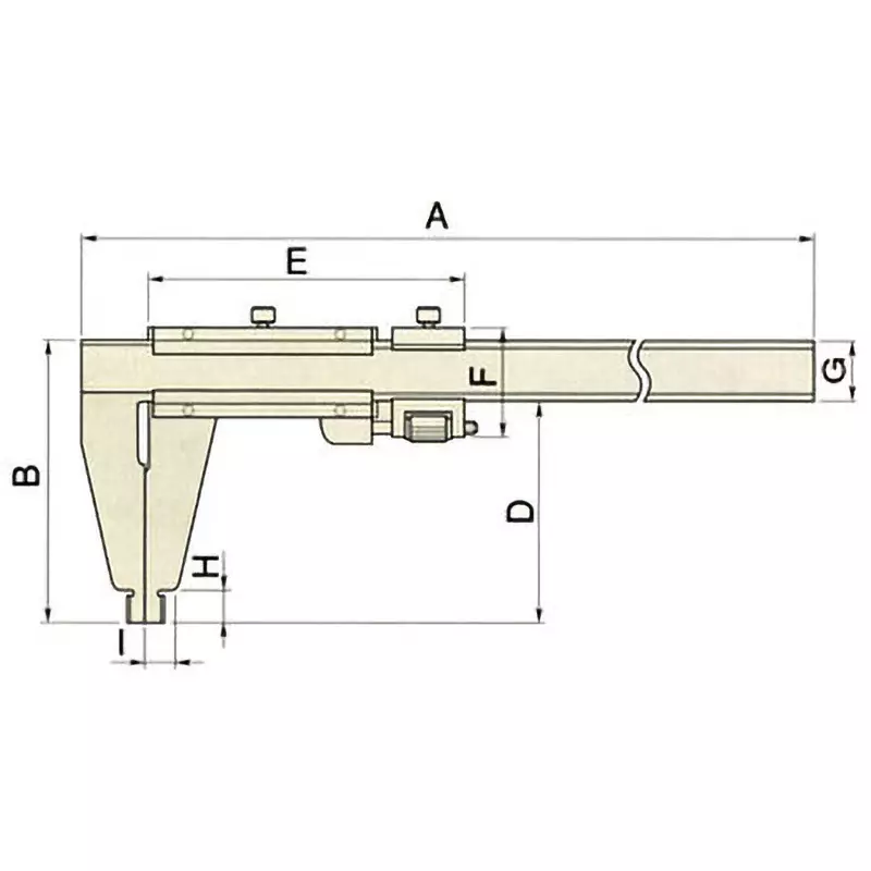 Buy Mitutoyo CM Type Long Caliper (with Fine Movement Function) 0 ...