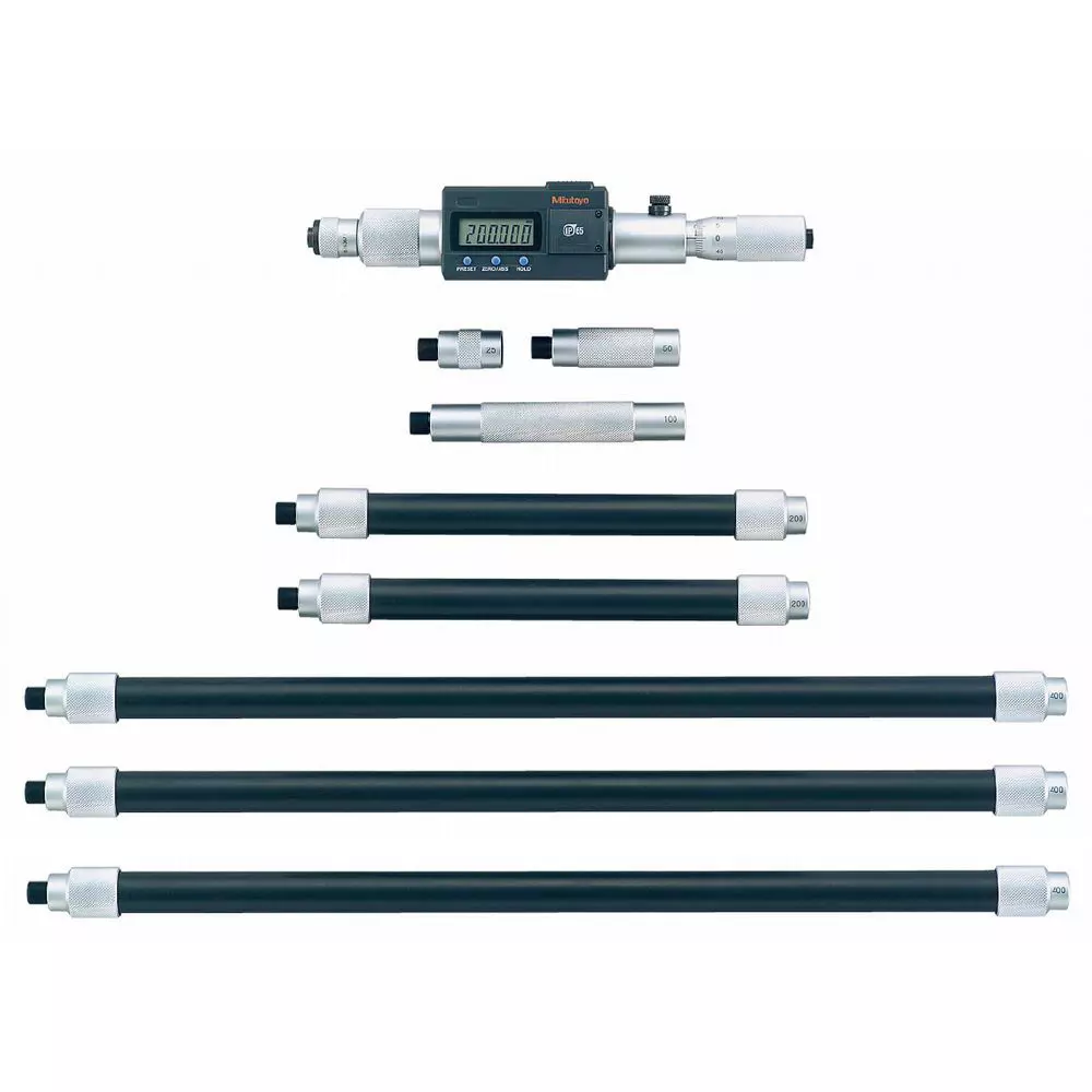 Buy Mitutoyo Digimatic Inside Micrometer + Input Tool (RS-232C) Set 200 ...
