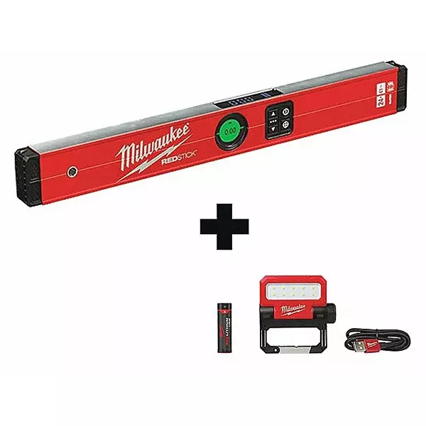 Buy Milwaukee Digital Level 4V Lithium Battery 24 inch Length 349AK1 ...
