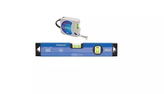Buy Freemans 5mtr Measuring Tape with 30cm Basik Magnetic Spirit Level ...