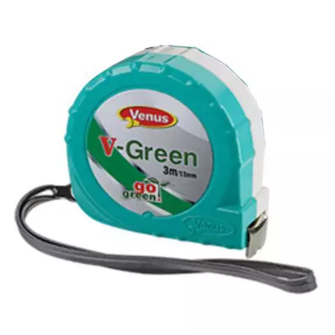 Buy Venus 3m x 16mm Measuring Tape Green With Belt Clip & Sling, V-Jodi ...