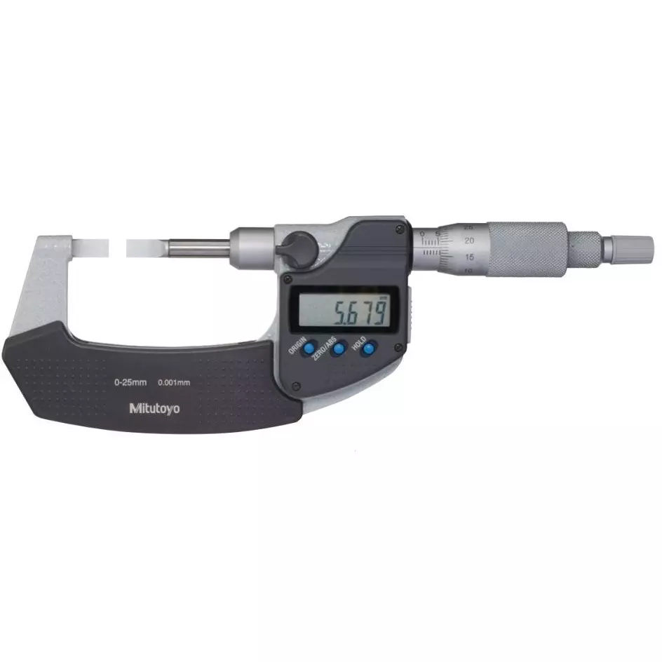 Buy Mitutoyo Straight Blade Micrometer 50 - 75 mm Measuring Range, BLM ...