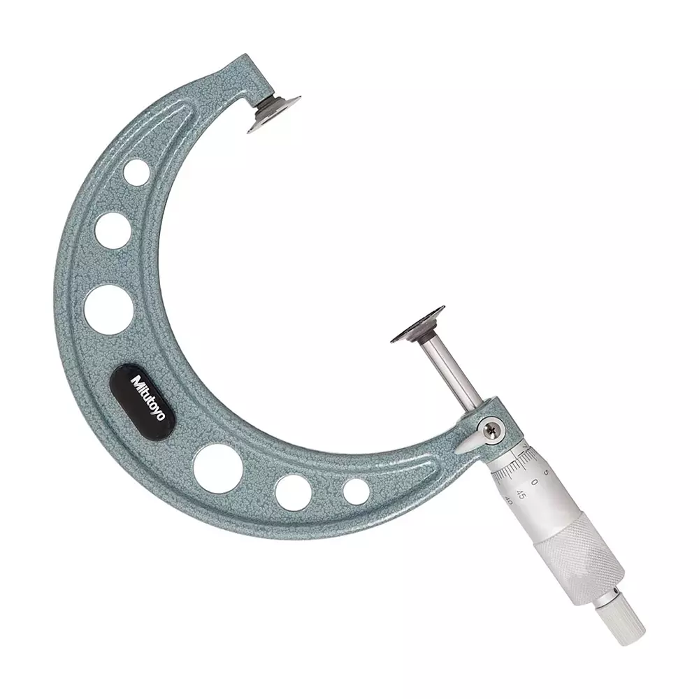 Buy Mitutoyo Disk Micrometer 123 Series 225 - 250 mm Range, 123-110 ...