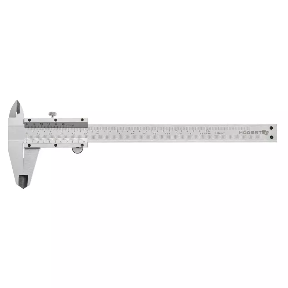 Buy Hogert Technik Vernier Caliper 0-155 mm Measurement Range and 0.02 ...