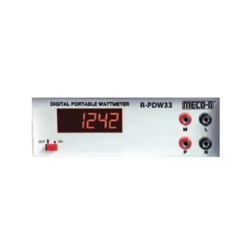 Buy Meco-G 0-110V 3 Phase, 3 Wire Portable Digital Watt Meter - R-PDW33 ...