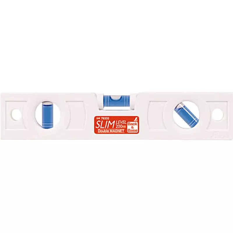 Buy Shinwa Rules Slim Level with Back Magnet 200 mm Nominal Size ...
