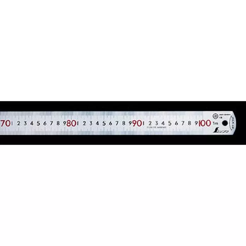 Buy Shinwa Rules Pickup Scale Silver Top And Bottom 1 mm Pitch ±0.2 mm ...
