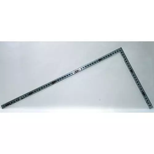 Buy Shinwa Rules Square Thickness Curved Combination Scale Silver ...