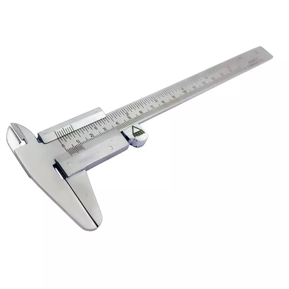 Buy A.D international Non Digital Vernier Caliper Metric Alloy Steel ...