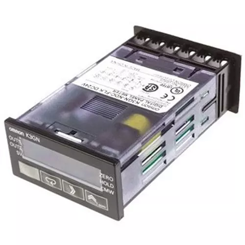 Buy Omron Digital Panel Meter 22mm Width, 24VDC, K3GN-NDC-FLK 24 VDC Online at Best Prices ...