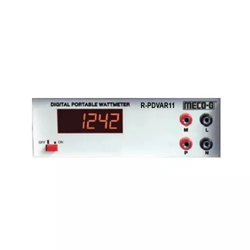 Buy Meco-G 0-600V Single Phase (P.F.=1.0) Portable Digital KVAR Meter ...