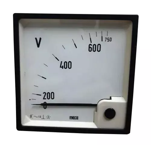 Buy Meco-G 0-750mV MI-72 Moving Coil 90° DC Interchangeable Scale Milli ...