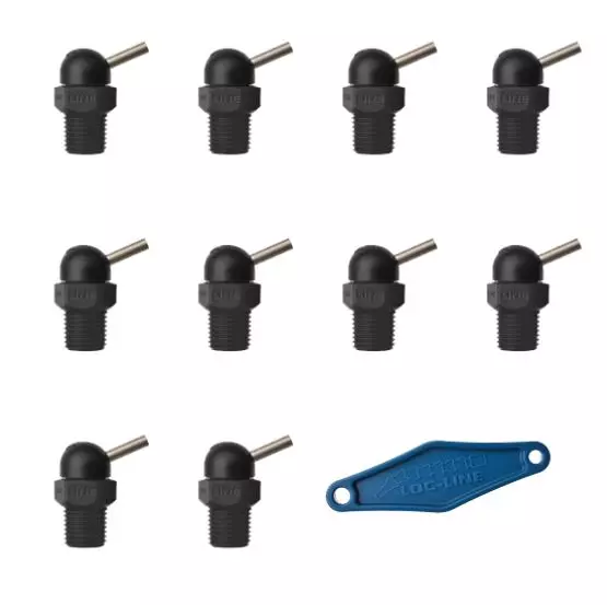 Buy Loc Line Black HPT(CT) Nozzle W/Adj Lever Noz=0.086X0.5 79066-BLK ...