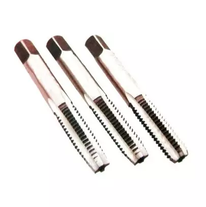 Buy Humma Carbon Steel BSF Hand Taps Dia 5/8 Inch 14 TPI Pack of 3 Pcs ...