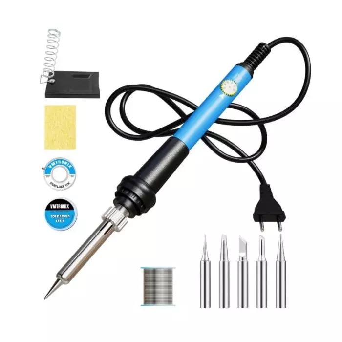 Buy VMTRONIX Temperature Controlled Soldering Kit 60 W Copper Tip for ...