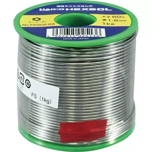 Buy Hakko Roll Solder Wire RA Type 1.6 Φmm Dia, FS302-03 Online in ...