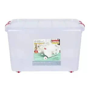 Buy ARISTO Transparent Wheeled Container @ Best Prices-Industrybuying
