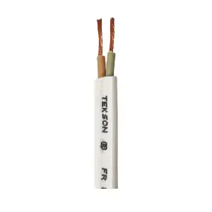 Buy Tekson 0.75 Sq.mm 2 Core Flat Cable Ivory (90 m) Online in India at ...