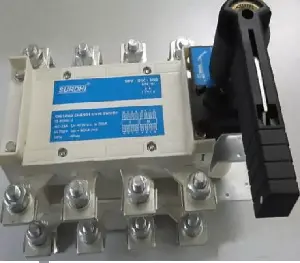 Buy L&T [ Lauritz Knudsen ] Manual Changeover Switch 4 Pole 400A 415V ...