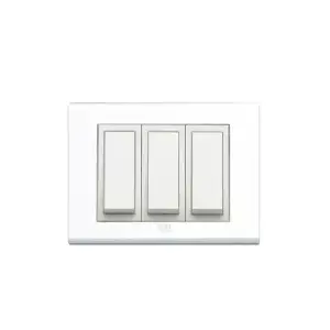 Buy Anchor Roma 9M-H Lira Cover Plate With White Frame 35388WH Online ...