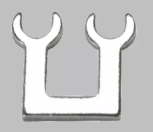 Buy Connectwell 41 A Uninsulated Fork Type Shorting Link for 9 mm Wide ...