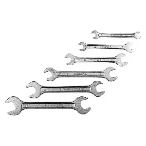 Buy Eastman 3/60W Double Open Ended Jaw Spanner Set, E2001 (Set of 6 ...
