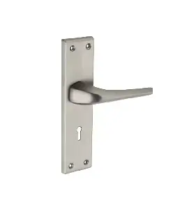 Buy Jainson Lock Matt Satin Iron Velto Long Mortise Lock Set with 3 ...