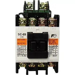 Buy Fuji Electric 2a2b N10 Type Frame Electromagnetic Contactor without Case Cover, SC-N10 ...