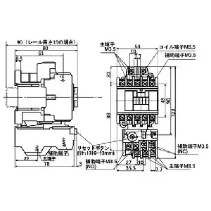 Buy Fuji Electric 1a1b AC 100 V Coil Voltage Electromagnetic Switch, SW-05 @ Best Prices ...