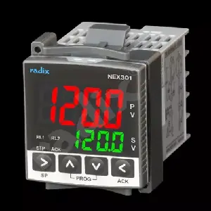 Buy Radix NEX301, 48x48, 4+4 Digit Display, PID Temperature Controller ...