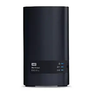 Buy Western Digital Network Attached Storage My Cloude EX2 Ultra 0TB ...