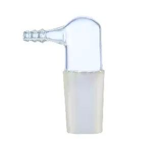 Buy Biohall Borosilicate Glass 3.3 Vaccum Adapter with 90° Inner Joint ...