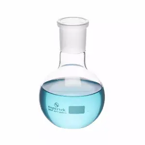 Buy Supertek 100-250 ml Transparent Borosilicate Glass 3.3 Single Neck ...
