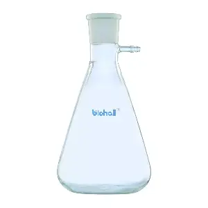 Buy Biohall Clear Filter Flask with Glass Connector and Ground Joint ...
