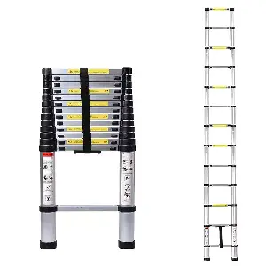 Buy Welbuilt Stainless Steel Telescopic Ladder @ Best Prices-Industrybuying