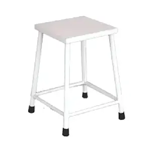 Buy ABCO 042 Mild Steel Top Attendant Stool (255x255x470 mm) Online in ...