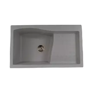 Buy Hindware Sapphire 32x19x8 inch Eros Matt Finish Quartz Single Bowl ...