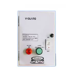 Buy V-Guard VBM Series BW Borewell Submersible Pump Control Panel ...