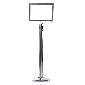 Buy Ladwa Heavy Duty Poster Sign Plate With Paper Stainless Steel ...