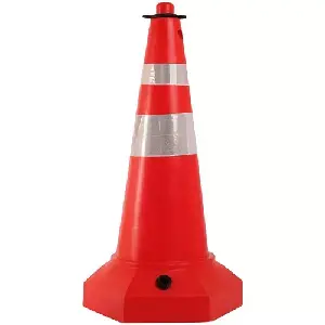 Buy SSWW 5 Kg Heavy Weight Traffic Safety Cone without Topple & Chain ...