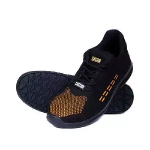 Buy JCB Fastrac Flynet Steel Toe Pu Sole Black Safety Shoes (Size UK 7 ...