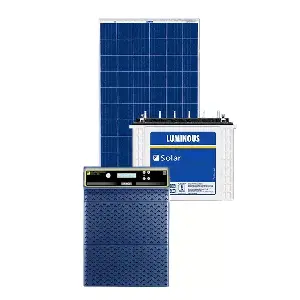 Buy Luminous 3.5KVA Inverter, 100Ah Battery & 550 W Solar Panel Combo ...