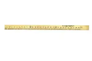 Buy Kristeel Shinwa Brass Metric Rule 300-1000 mm, BR (C-F) @ Best ...
