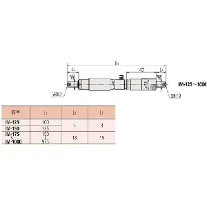 Buy Mitutoyo IM-275 Rod Inner Micrometer 250-275 mm Measuring Range ...