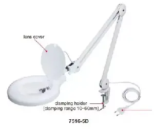 Buy Insize 7516-5D Table Magnifier with illumination 2.25X Online in ...