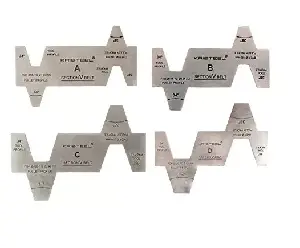 Buy Kristeel V Pulley Gauge Type A-D, PG @ Best Prices-Industrybuying