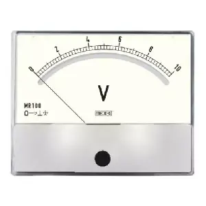 Buy Meco-G MR-100 Moving Coil 90° DC Scale Milli Voltmeter - 100 x 80 ...